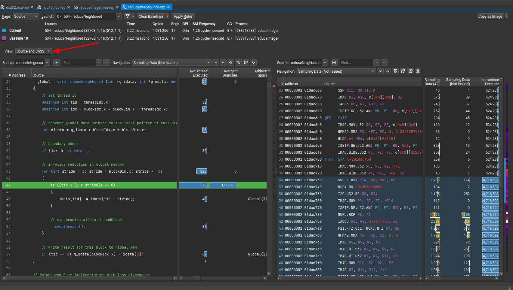 Nsight Compute示例1_总览 | 奔跑的IC